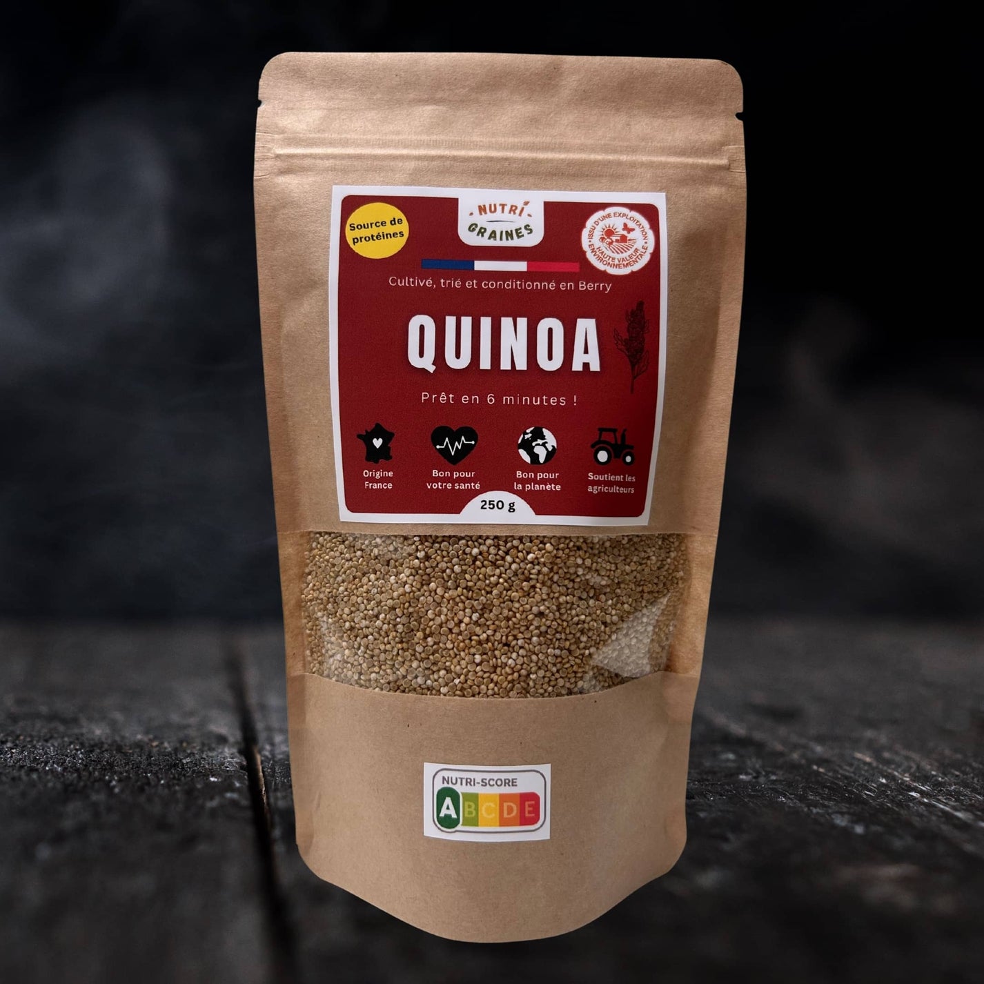 Quinoa blanc origine France – NUTRI-GRAINES